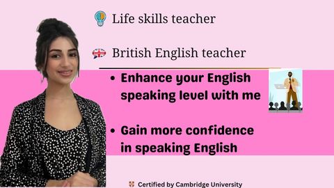 Aline K., 🗣🔊Enhance your English speaking level 🗣 with a Cambridge ...
