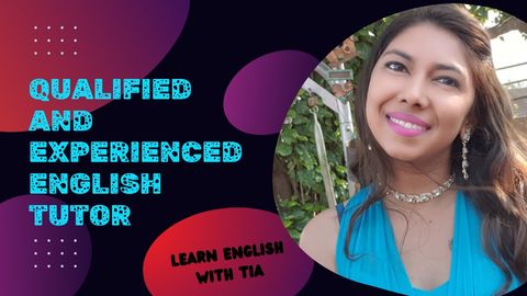 Tia F., ⭐Qualified Teacher - Business and conversational English ...