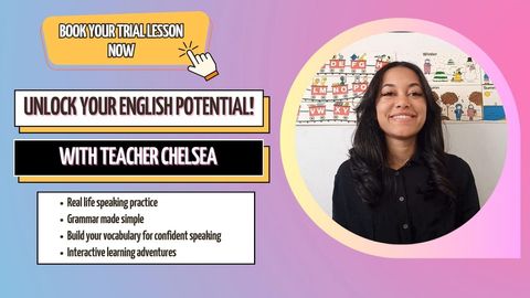 Chelsea B., Certified English tutor with 3+ years experience. Let's ...