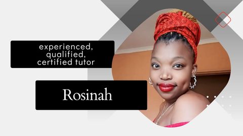 Kamogelo Rosinah L., TEFL certified!! With 3 years experience. | Learn with English Tutors